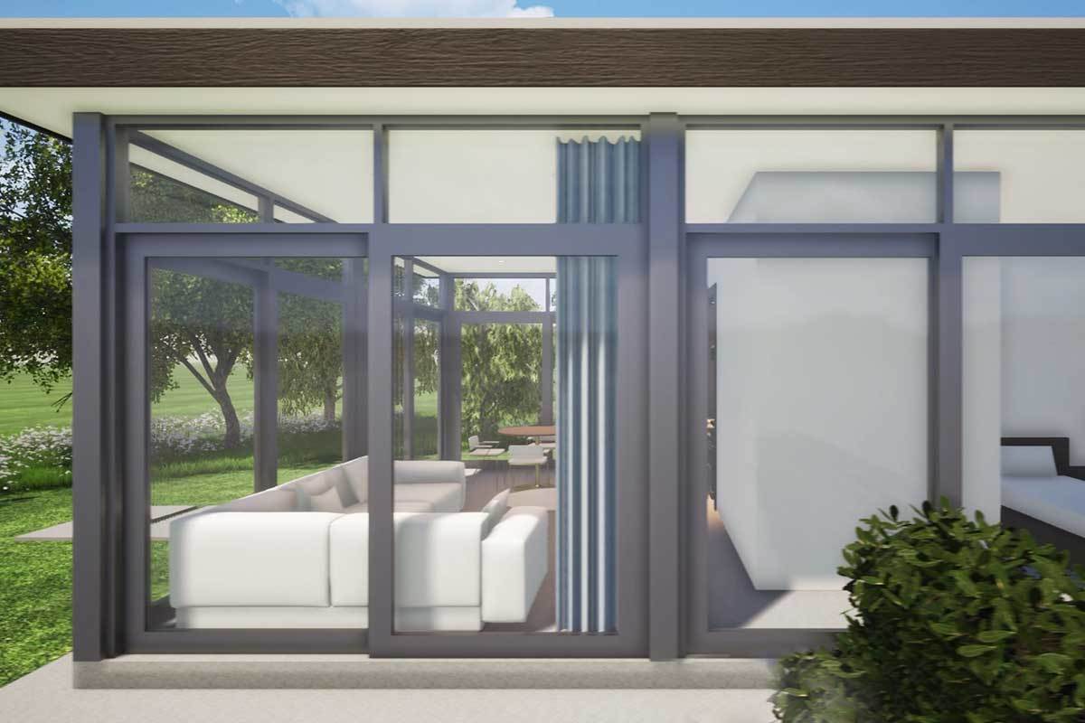 Glass Tiny House from Architectural Designs - Titan Tiny Homes